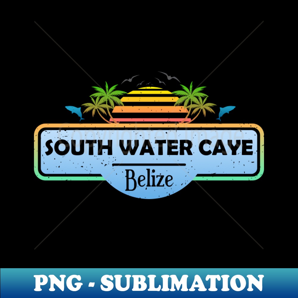 South Water Caye Beach Belize Palm Trees Sunset Summer - Art | Inspire ...