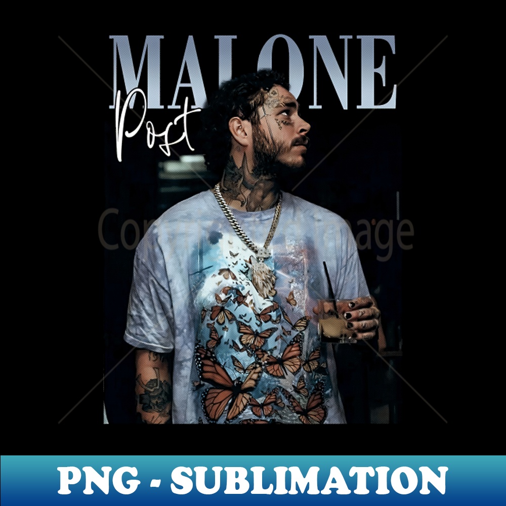 Post Malone Rapper - Exclusive PNG Sublimation Download - Pe | Inspire ...