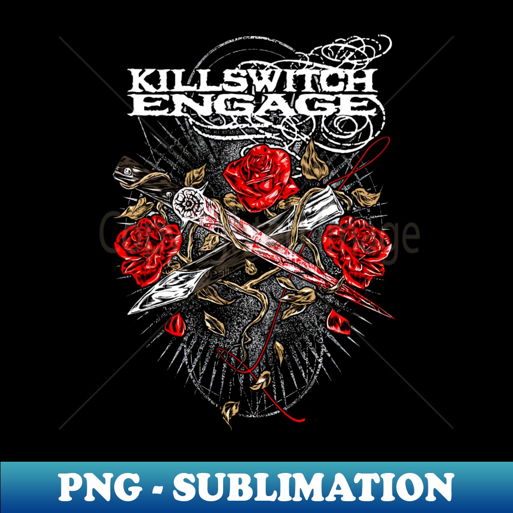 Killswitch Engage 3 - PNG Sublimation Digital Download - Cre | Inspire Uplift