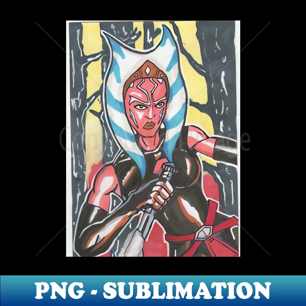Ahsoka Tano - PNG Transparent Digital Download File for Subl | Inspire ...