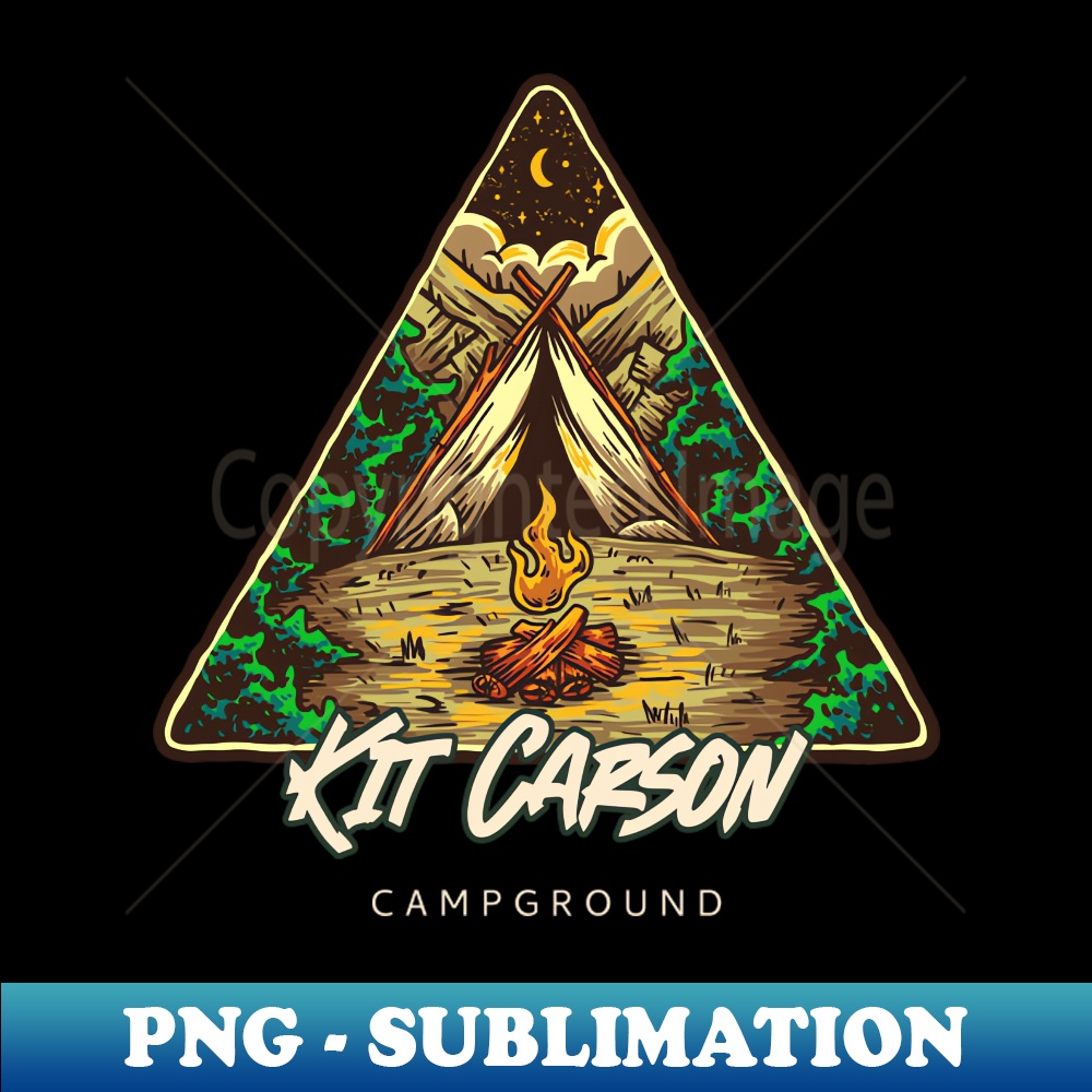 Kit Carson Campground - Premium PNG Sublimation File - Perfe | Inspire Uplift