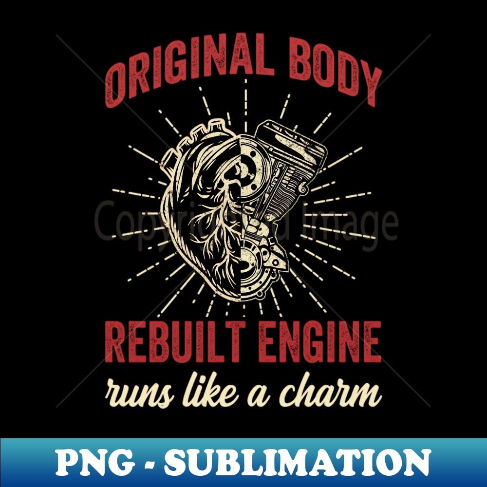 Heart Surgery Recovery - PNG Transparent Sublimation Design - Inspire ...