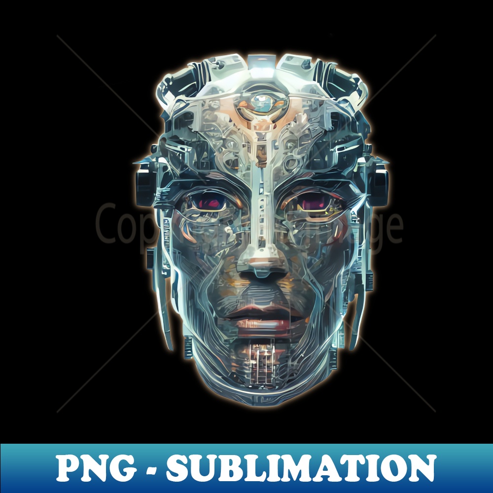 Intelligent Cyborg - PNG Sublimation Digital Download - Brin | Inspire ...