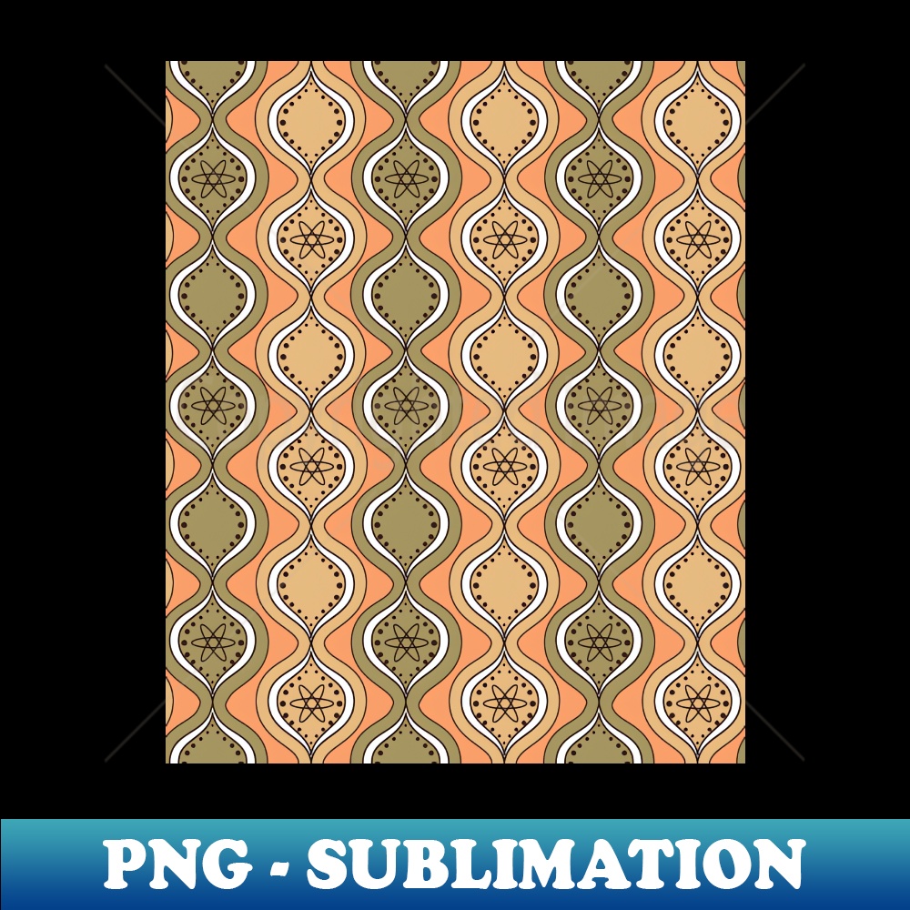 Retro Pods-Orange - Unique Sublimation PNG Download - Bold & | Inspire ...