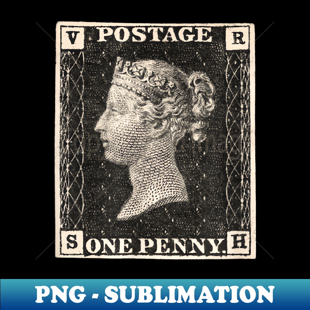 Penny Black Famous Stamp Collectors - High-Quality PNG Subli | Inspire ...