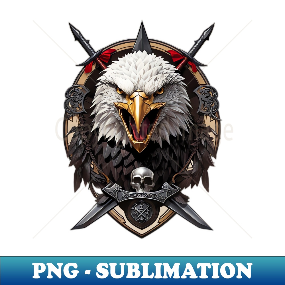 Eagle head banner - PNG Sublimation Digital Download - Captu | Inspire ...