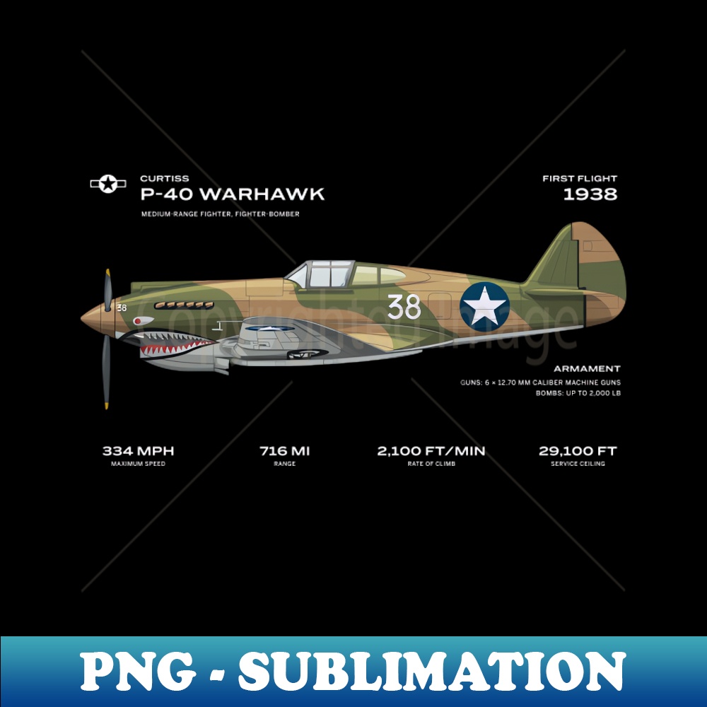 ww2 fighter plane curtiss p-40 warhawk aircraft world war 2 | Inspire ...