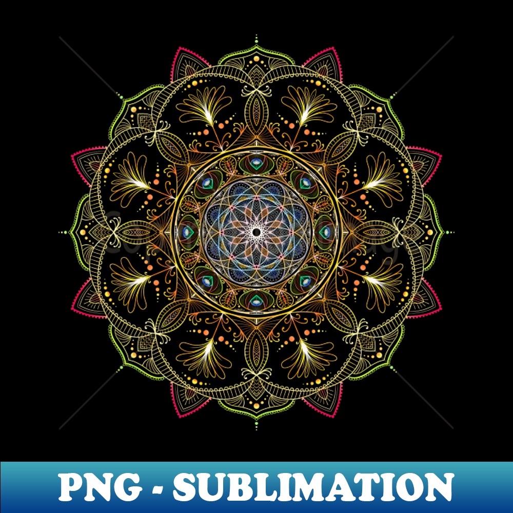 Phoenix Mandala - Professional Sublimation Digital Download | Inspire ...