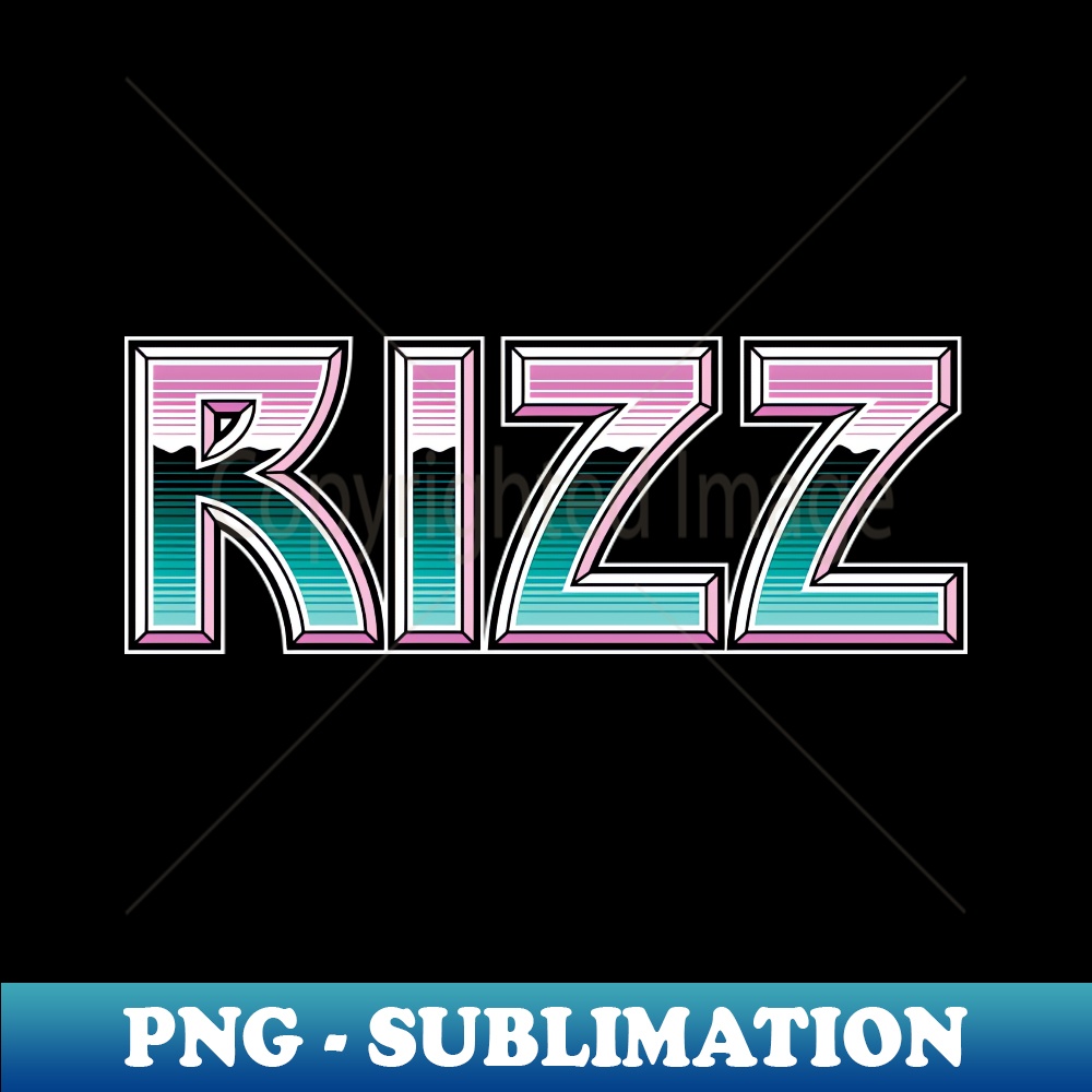 Rizz - PNG Transparent Sublimation File - Perfect for Sublim | Inspire ...