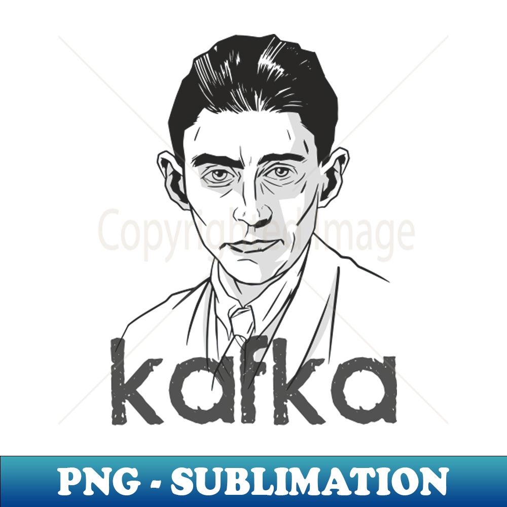 Franz Kafka Drawing - PNG Transparent Sublimation Design - P | Inspire ...