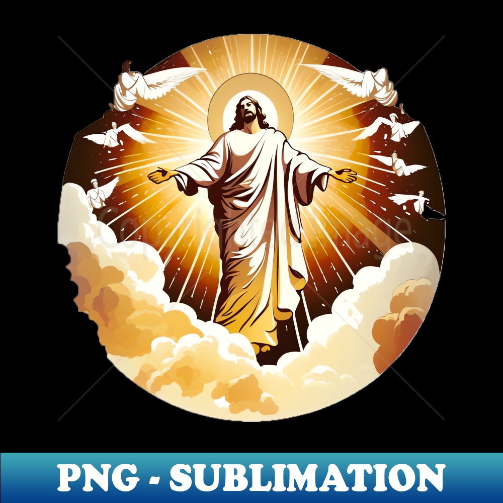 Jesus Blessings - PNG Transparent Sublimation Design - Defyi - Inspire ...