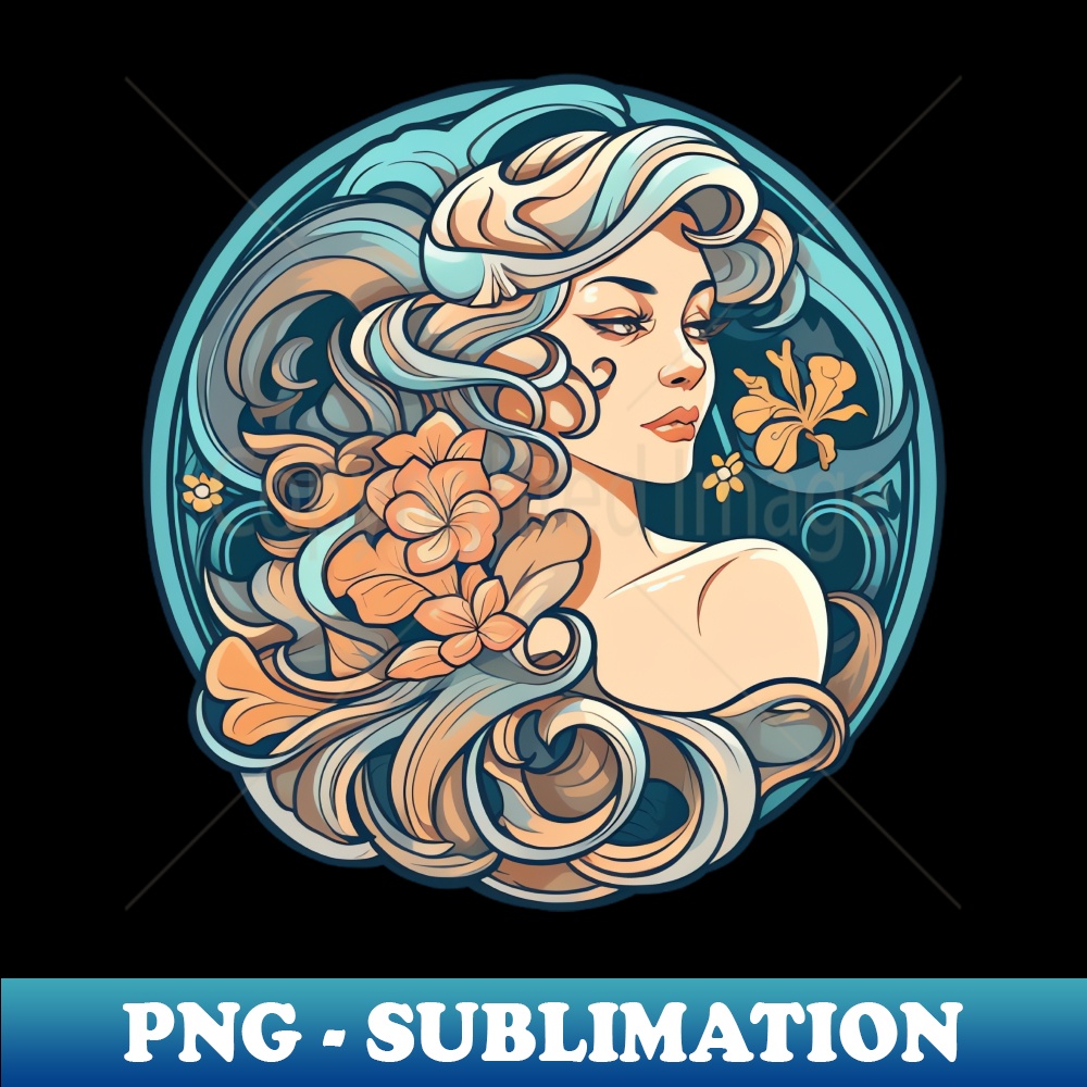 Goddess of Air - PNG Transparent Sublimation File - Boost Yo | Inspire Uplift