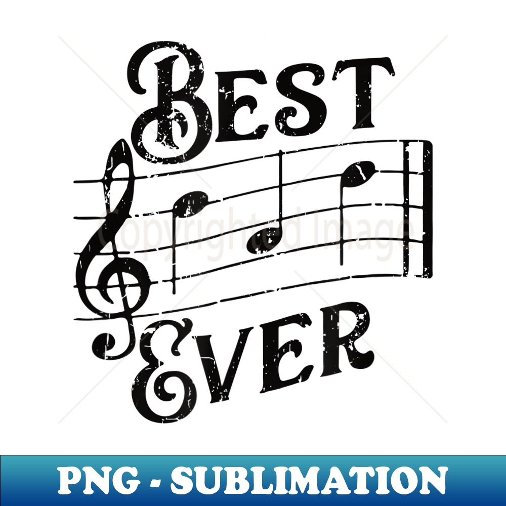 Best Dad Ever Musical Notes Chord Musician Music Teacher - P | Inspire ...