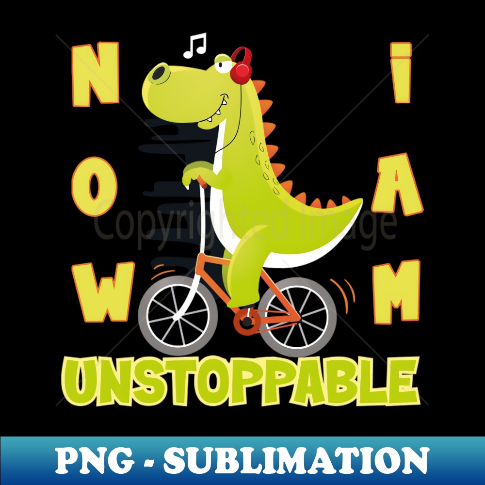 Now im unstoppable trex - PNG Transparent Digital Download F | Inspire ...