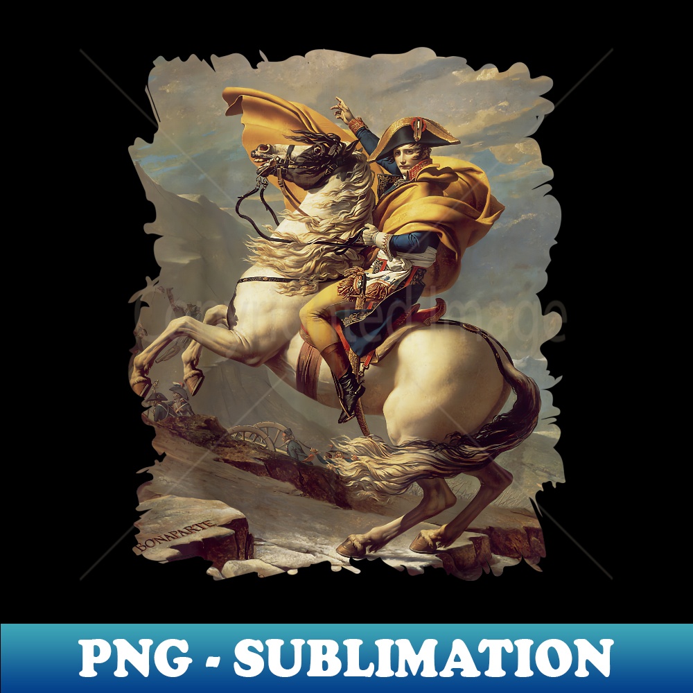 Napoleon Crossing the Alps Famous History painting - Exclusi | Inspire ...
