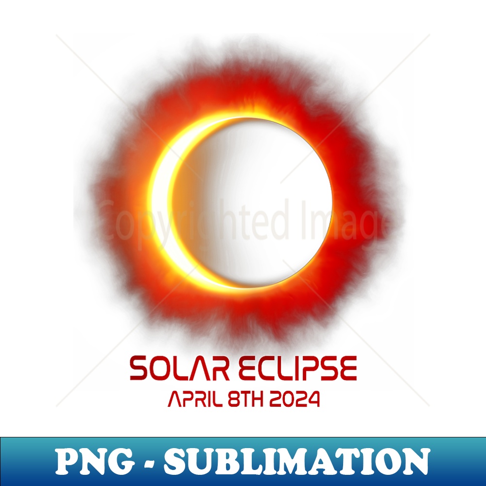 April 8th 2024 - Total Solar Eclipse 2024 - Premium PNG Subl - Inspire ...