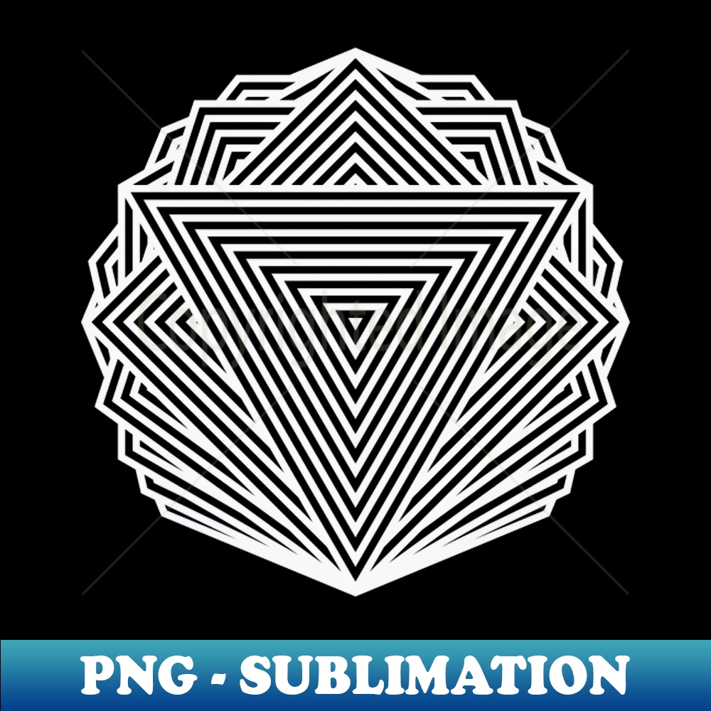 Shapes in shapes - White - Exclusive PNG Sublimation Downloa | Inspire ...