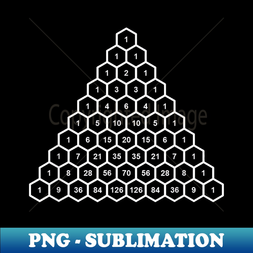 Pascal's Triangle Math - PNG Transparent Digital Download Fi | Inspire ...