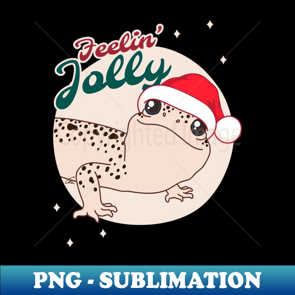 Mack Super Snow Leopard Gecko Christmas Edition Feelin Jolly | Inspire ...