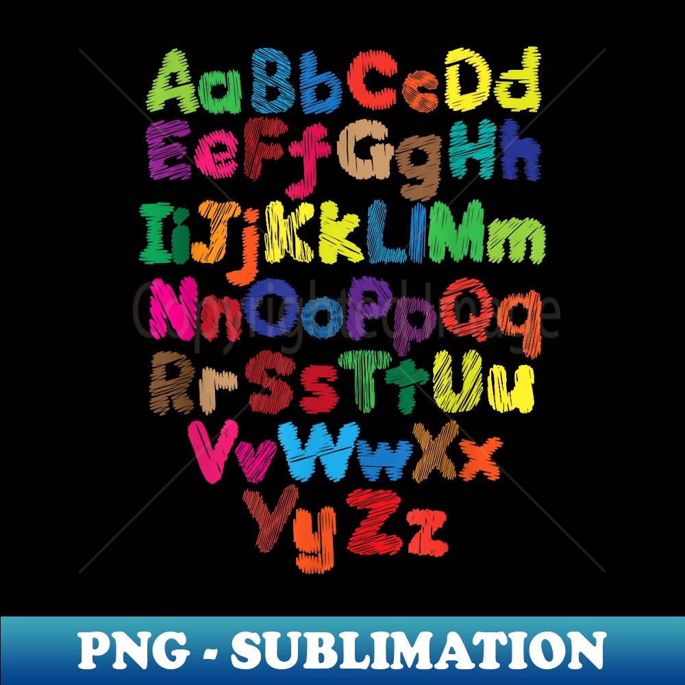 Retro Color Alphabet, Letters Typography - Exclusive Sublima | Inspire ...