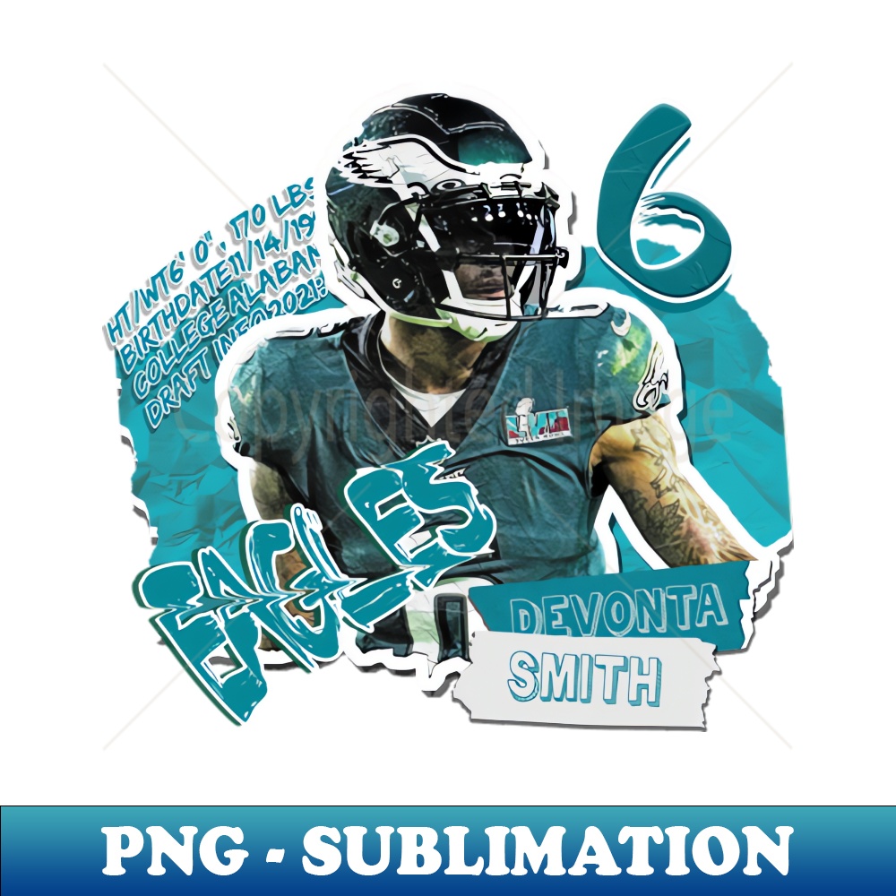 Devonta Smith Superstar - Special Edition Sublimation PNG Fi | Inspire ...