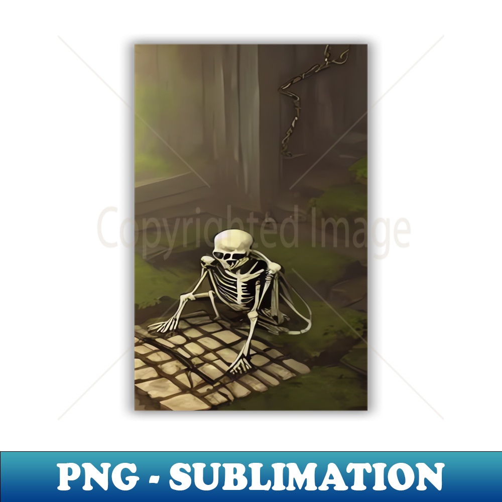 Skeleton Magazine - PNG Sublimation Digital Download - Captu | Inspire ...
