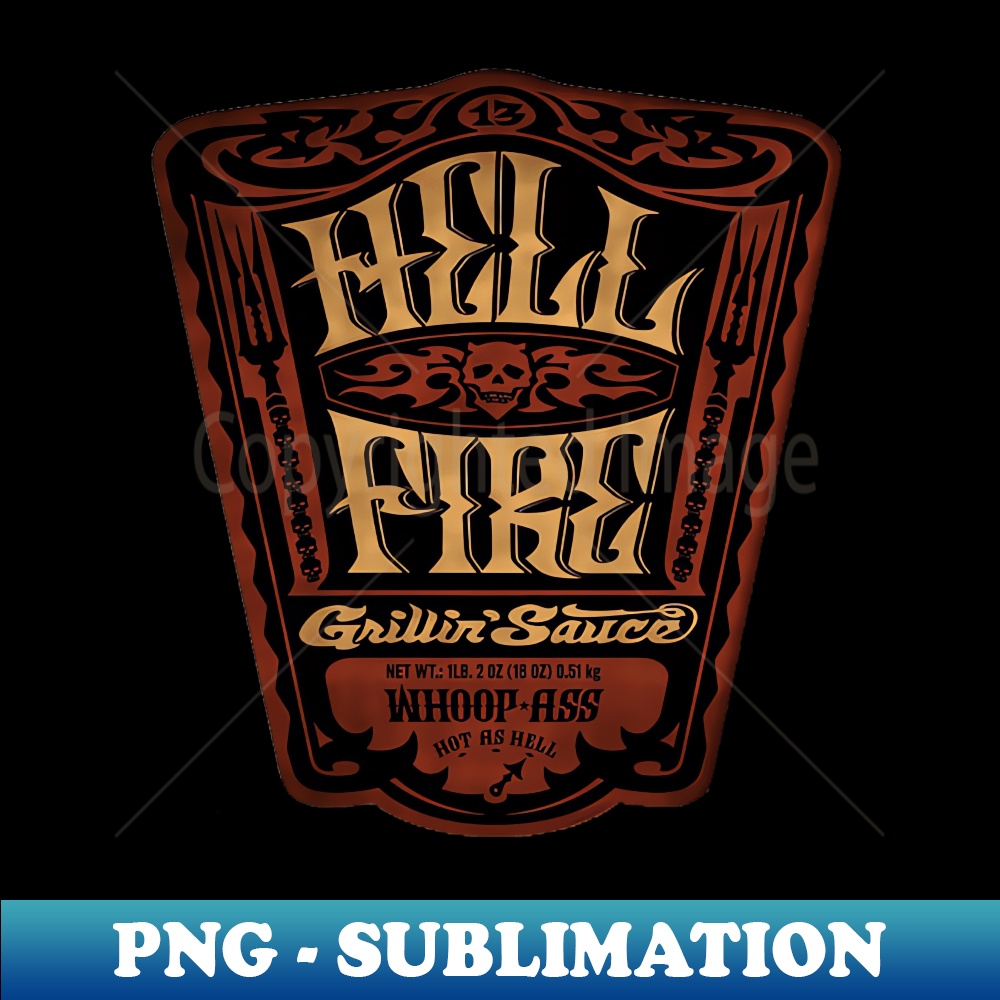 The Hell Company - Retro PNG Sublimation Digital Download - | Inspire ...