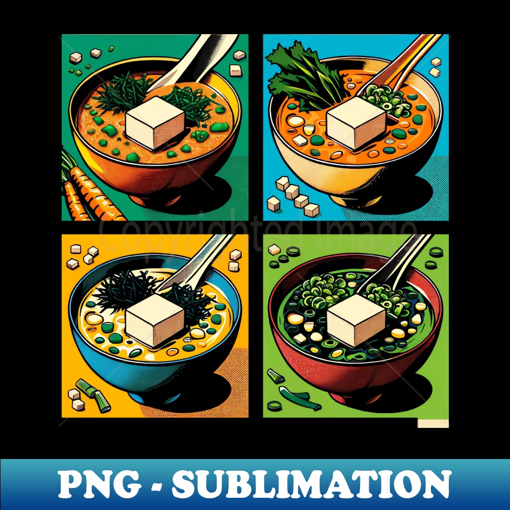 Pop Miso Soup Art - Vintage Japanese - Instant PNG Sublimati | Inspire ...