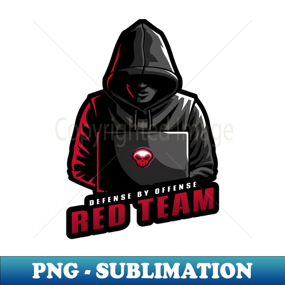 Red Team Hacker Design - Exclusive Sublimation Digital File - Inspire ...