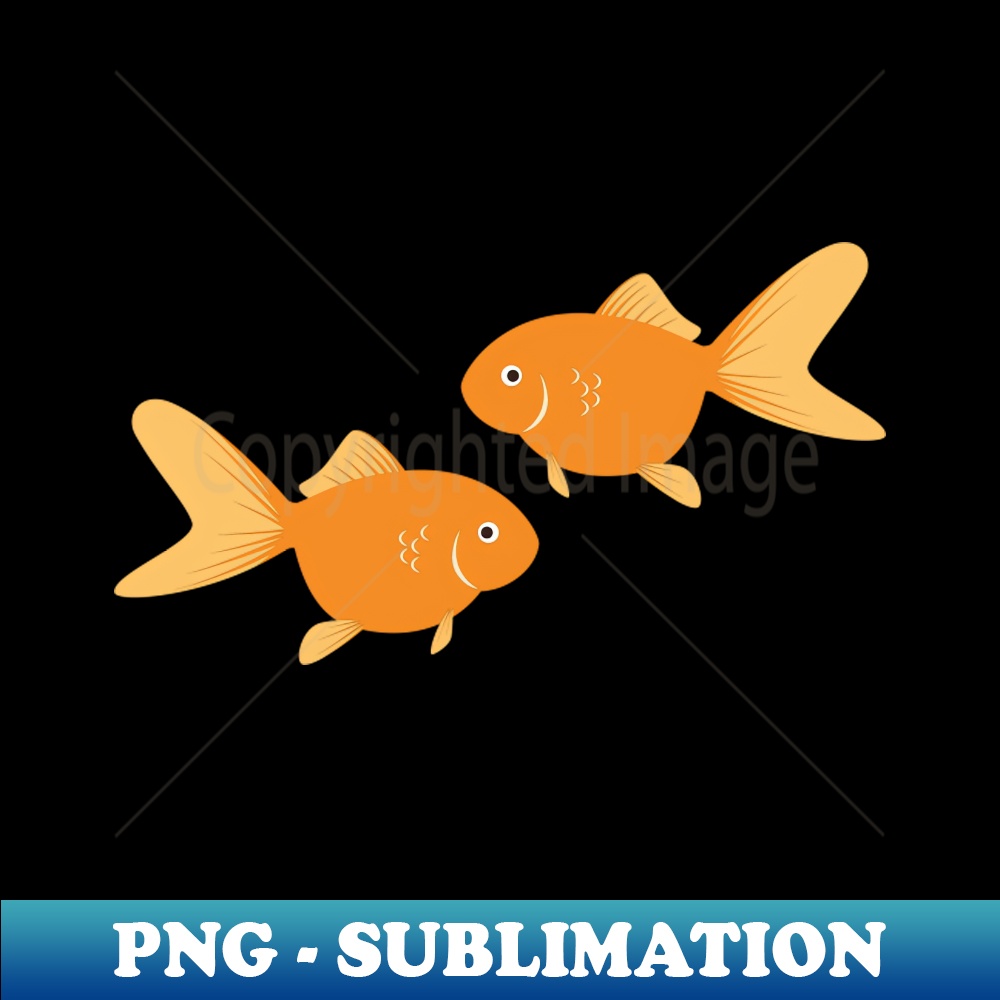 JimmySea Last Twilight Vice Versa Goldfish - Retro PNG Subli | Inspire ...