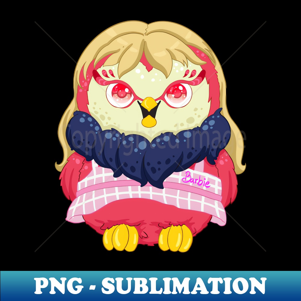 The little red owl wear barbie dress for Men or Women Kids B | Inspire ...