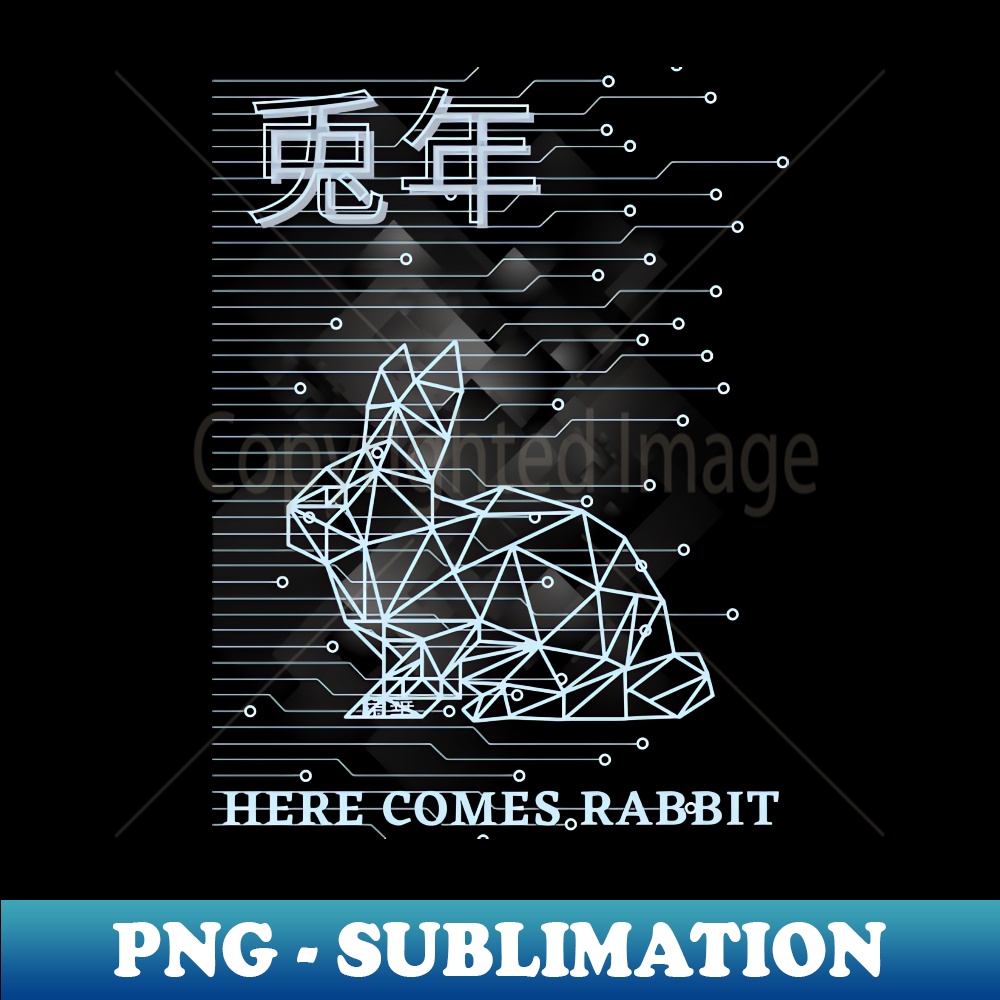 Here Comes Rabbit - Cyber Rabbit - SEIKA by FP - Retro PNG S | Inspire ...