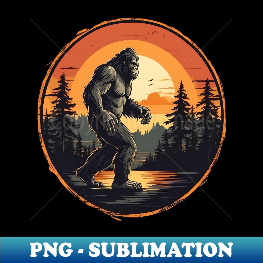 Big Foot - Mythical Creatures - PNG Transparent Sublimation - Inspire ...