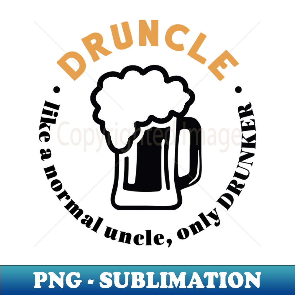 Druncle Funny drunk uncle - Stylish Sublimation Digital Down | Inspire ...