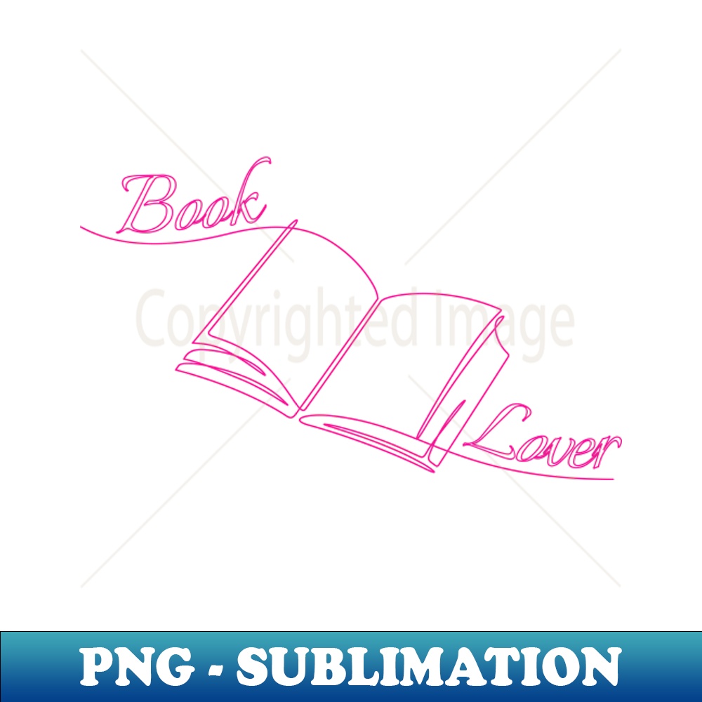 Simple bookish pink line design for readers - Stylish Sublim | Inspire ...