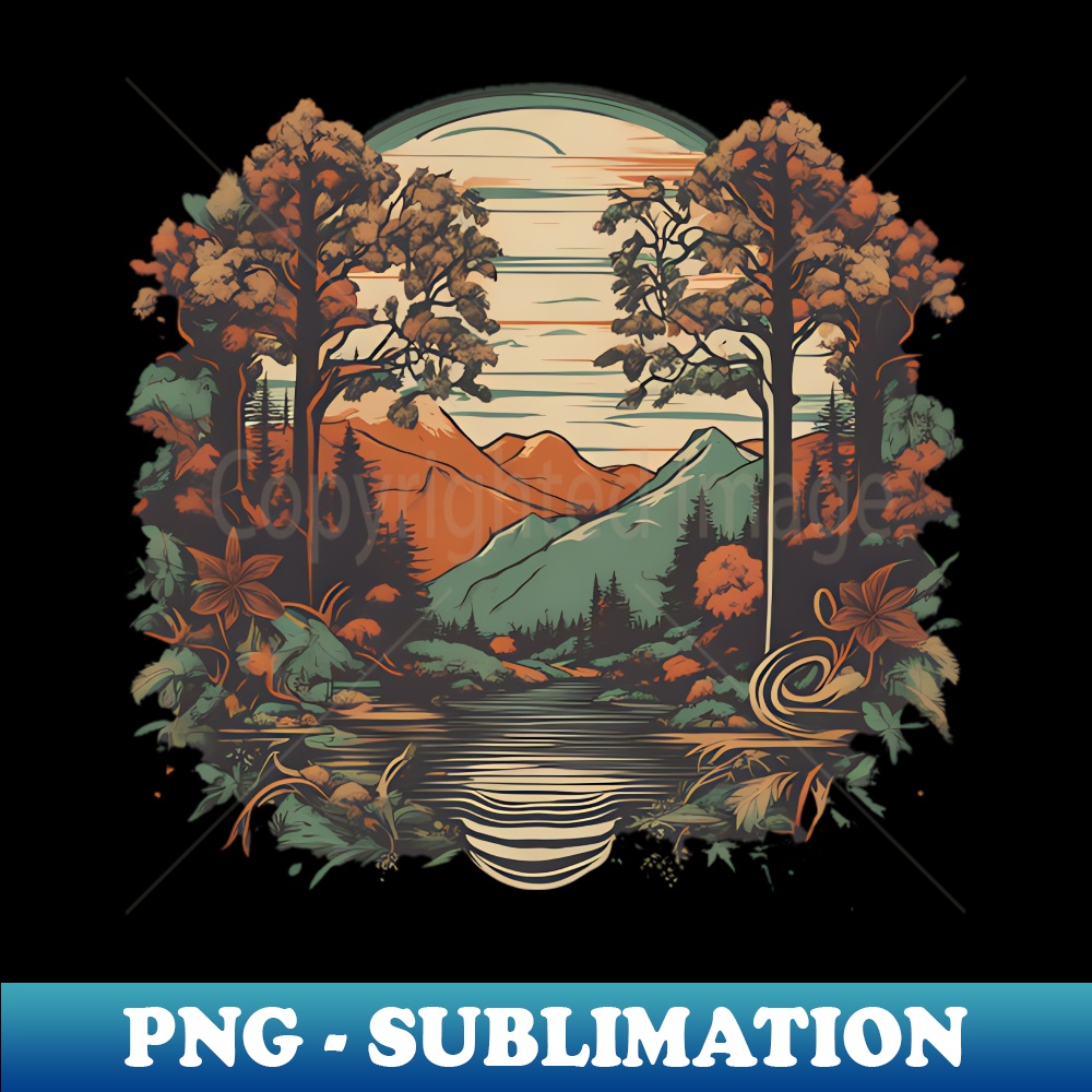 Beautiful Nature - Exclusive Sublimation Digital File - Unle - Inspire ...