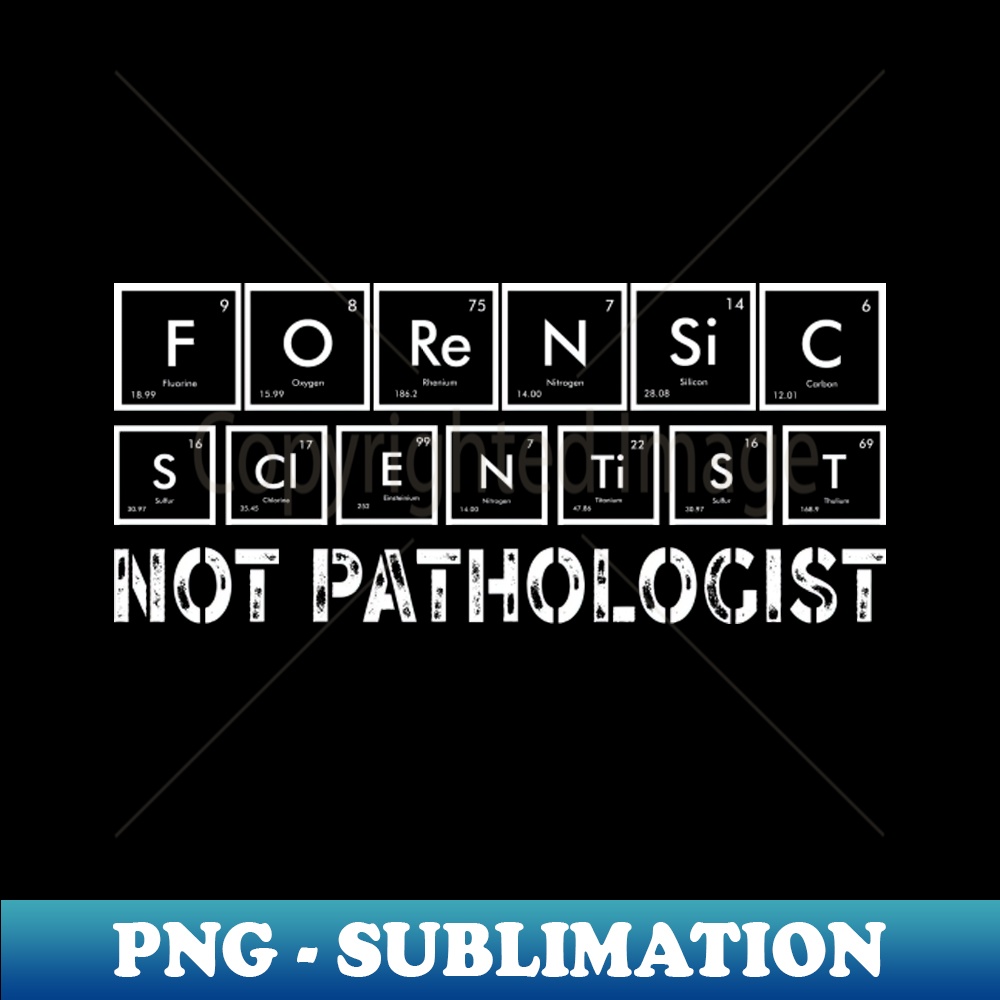 Forensic Scientist Forensics - Instant Sublimation Digital D - Inspire ...