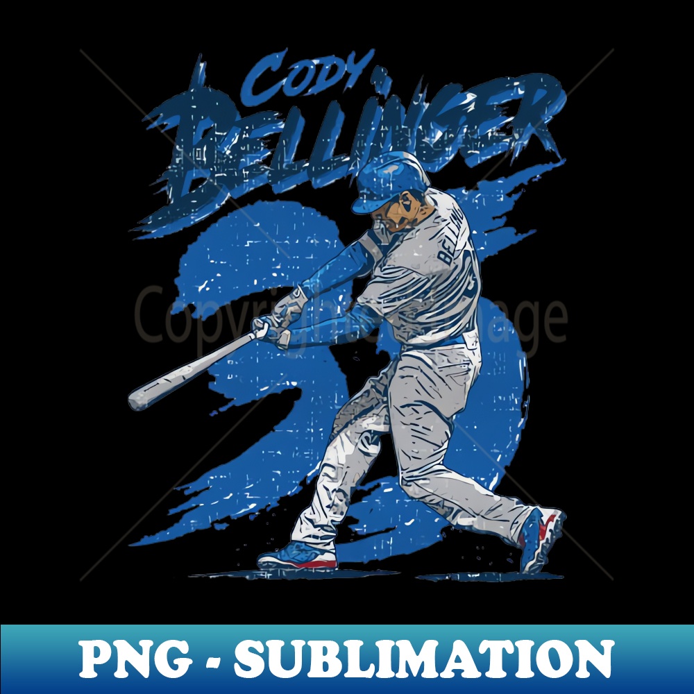 Cody Bellinger Los Angeles D Rough - PNG Transparent Sublima | Inspire ...