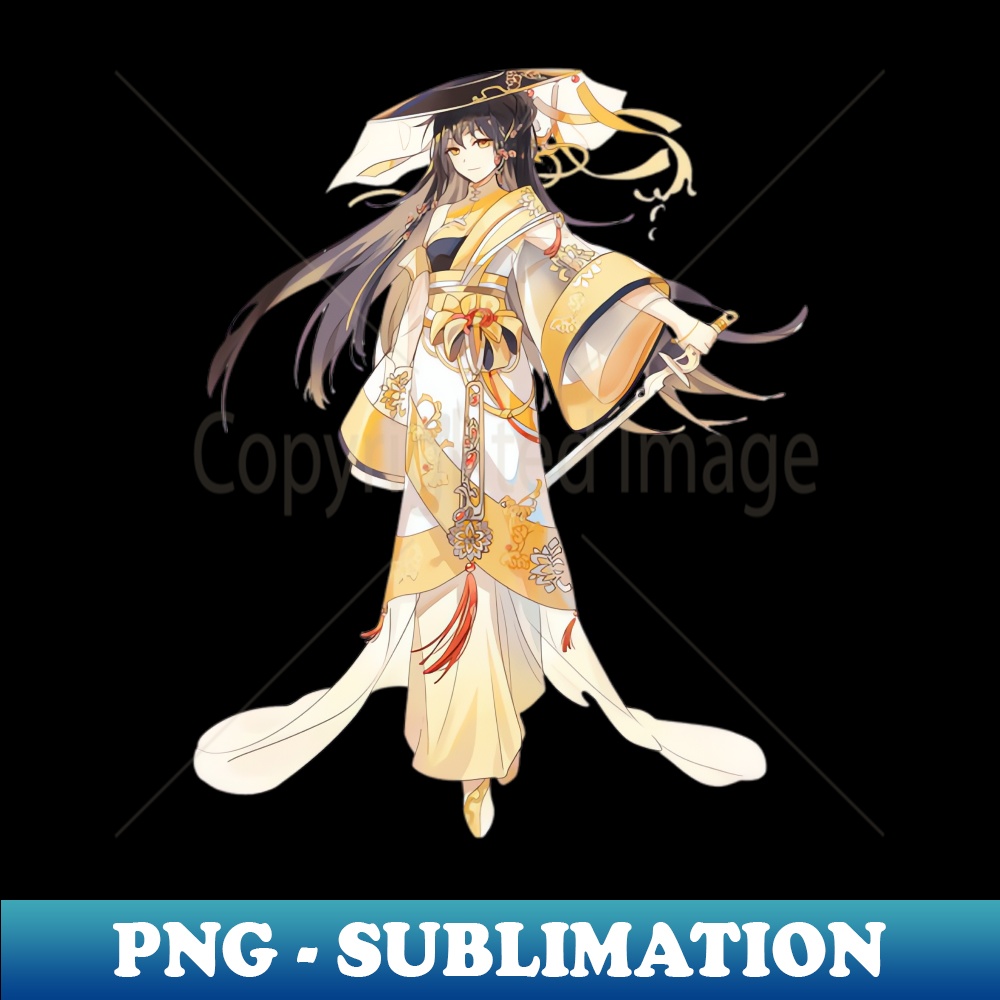 Anime Girl Antique Japan Art Geisha Character - Instant PNG | Inspire ...