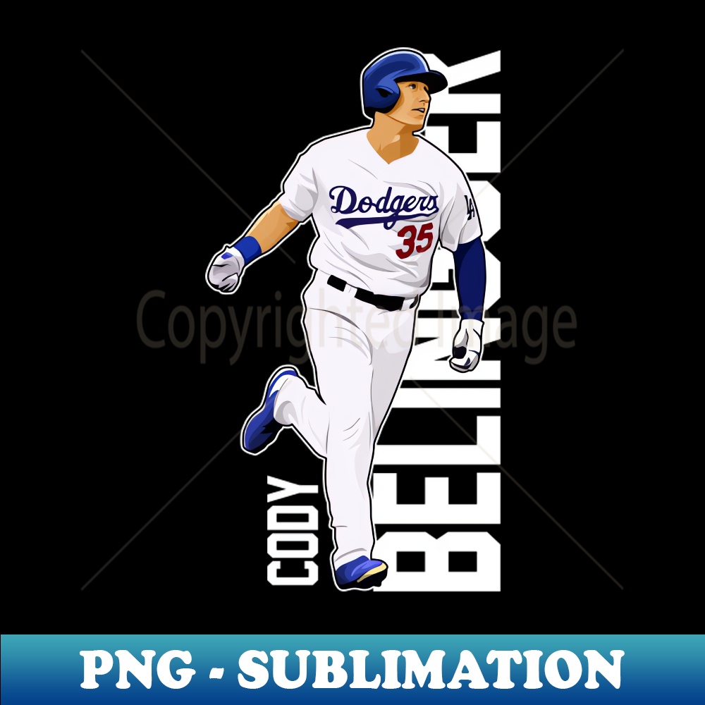 Cody Bellinger Run The Bases - PNG Sublimation Digital Downl | Inspire ...