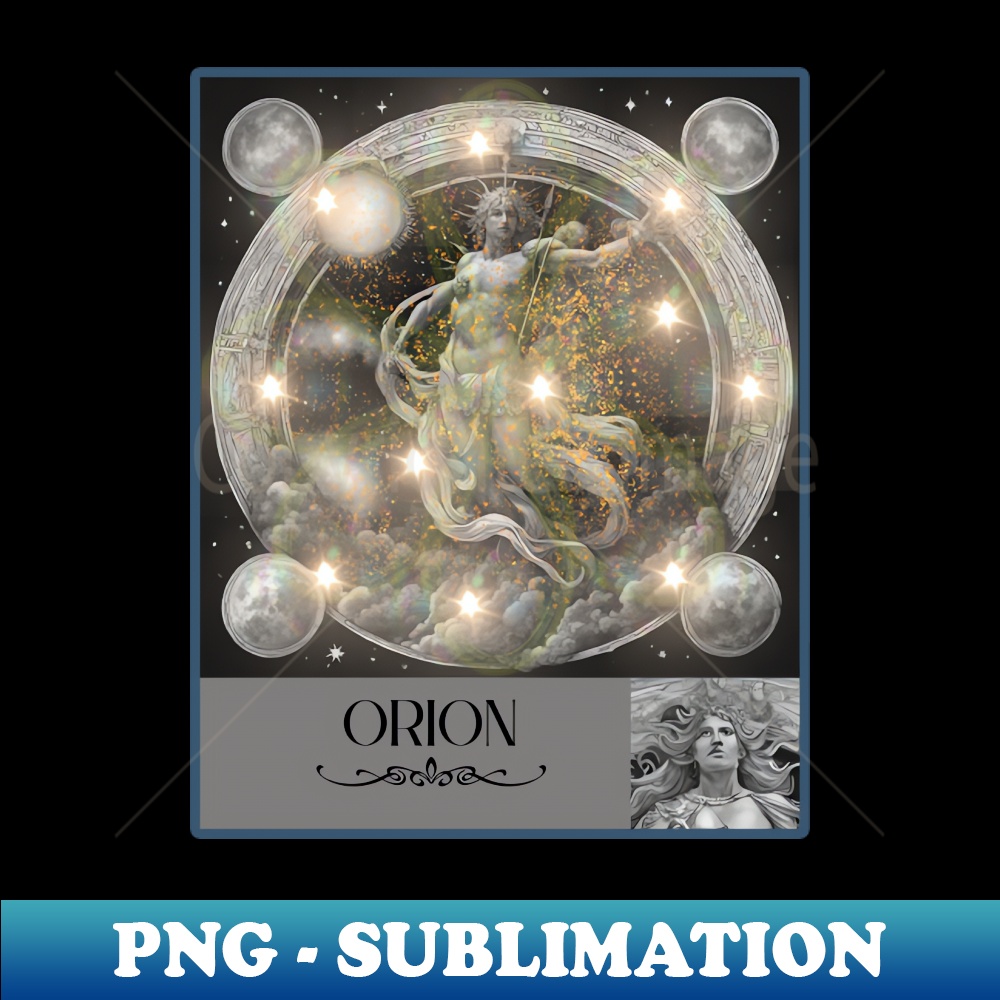 Orion Greek Mythology - PNG Transparent Sublimation Design - | Inspire ...