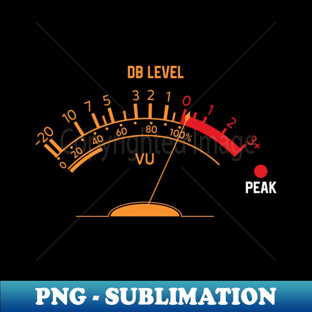 Volume VU Meter Vintage Audio Engineer Recording Studio Gear | Inspire ...