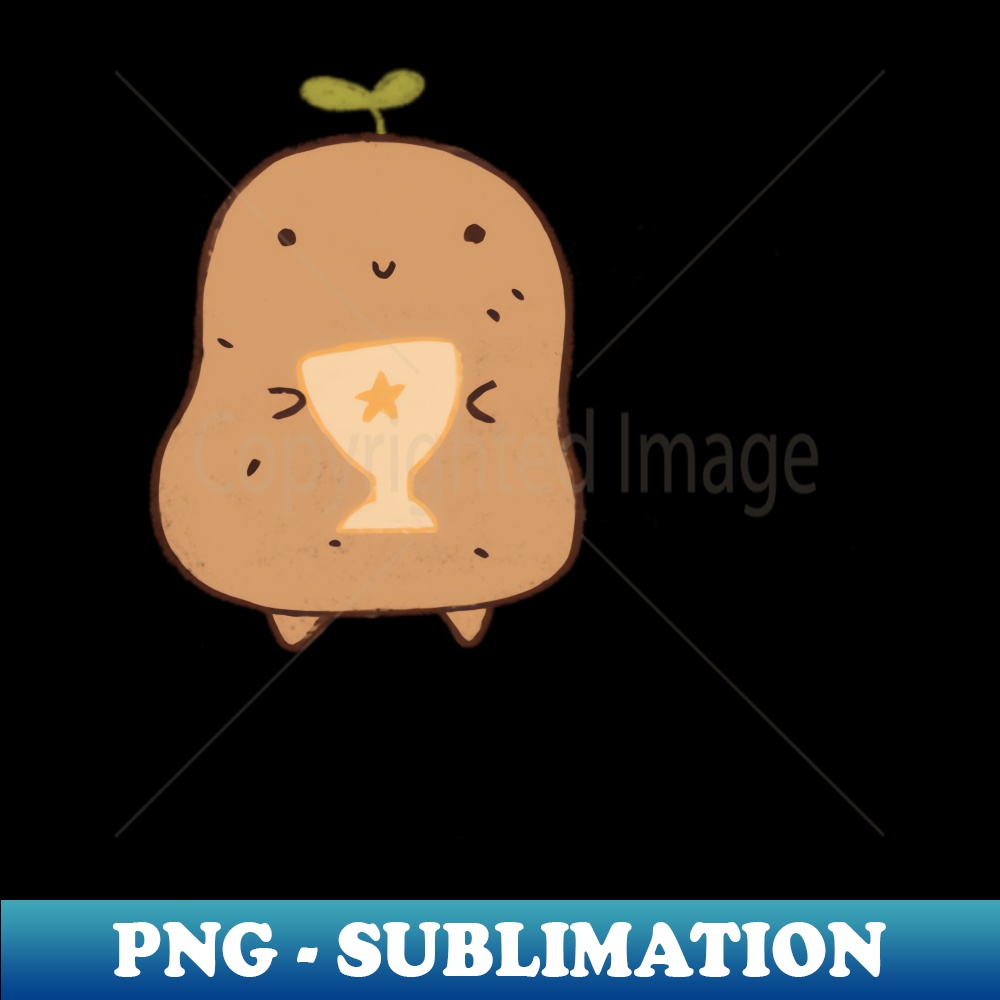 Potato Winner - PNG Transparent Sublimation File - Unlock Vi - Inspire ...