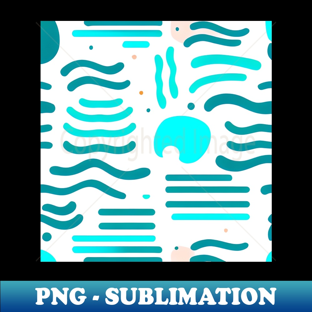 Oceanic wave pattern for ocean sea lovers -colorful design - | Inspire ...