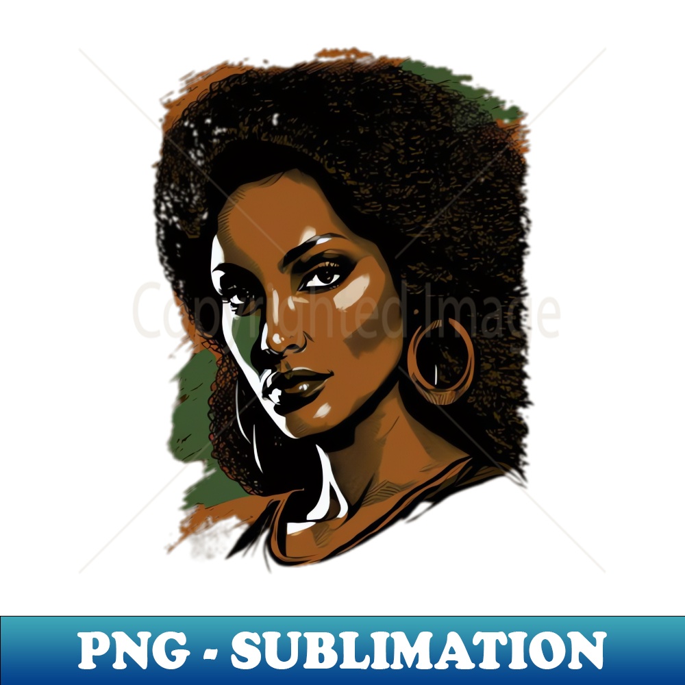Blaxploitation Queen Pam Grier African American Retro Vinta | Inspire ...