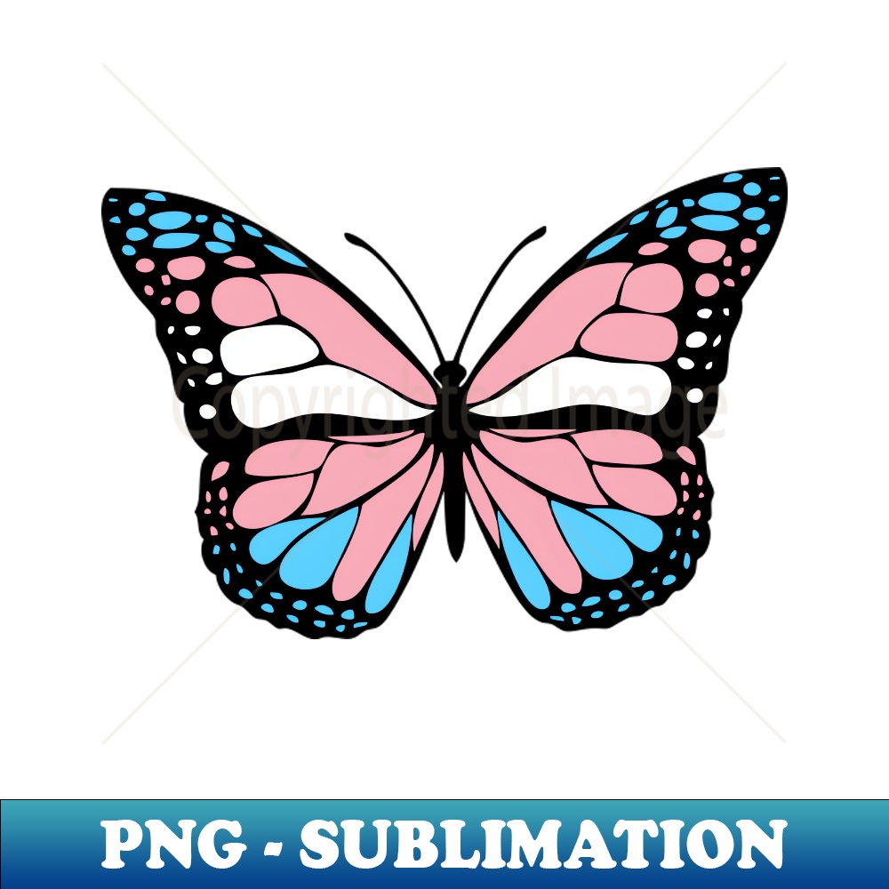 Transgender Butterfly - Decorative Sublimation PNG File - En | Inspire ...