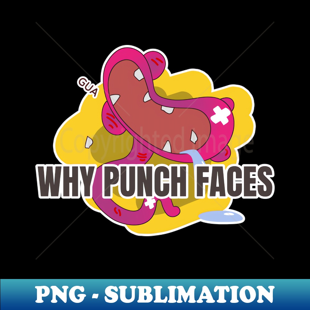 WHY PUNCH FACES - Retro PNG Sublimation Digital Download - B - Inspire ...