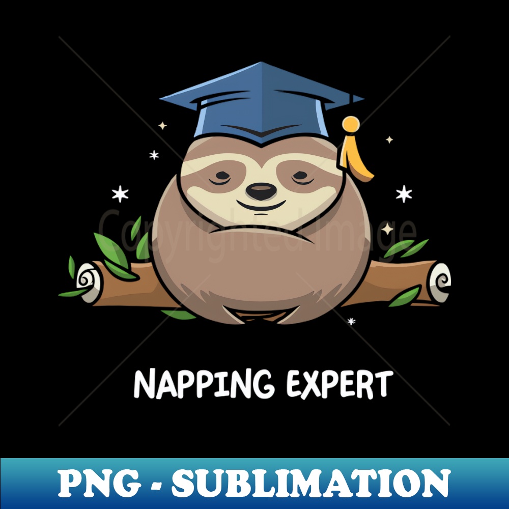Napping Expert - PNG Transparent Sublimation Design - Perfec | Inspire ...