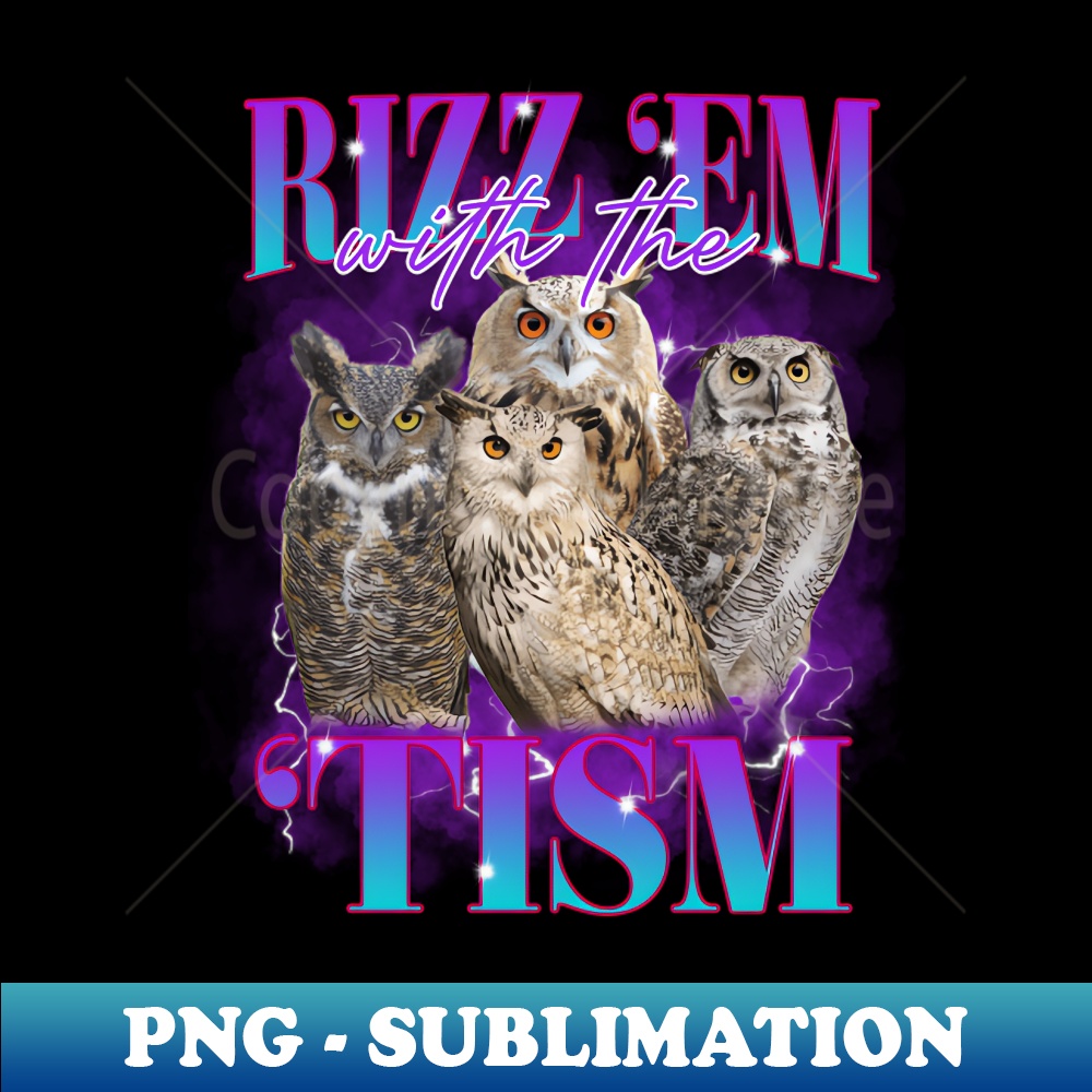 Rizz Em With The Tism Funny Autism Autism Awareness Neurodiv | Inspire ...