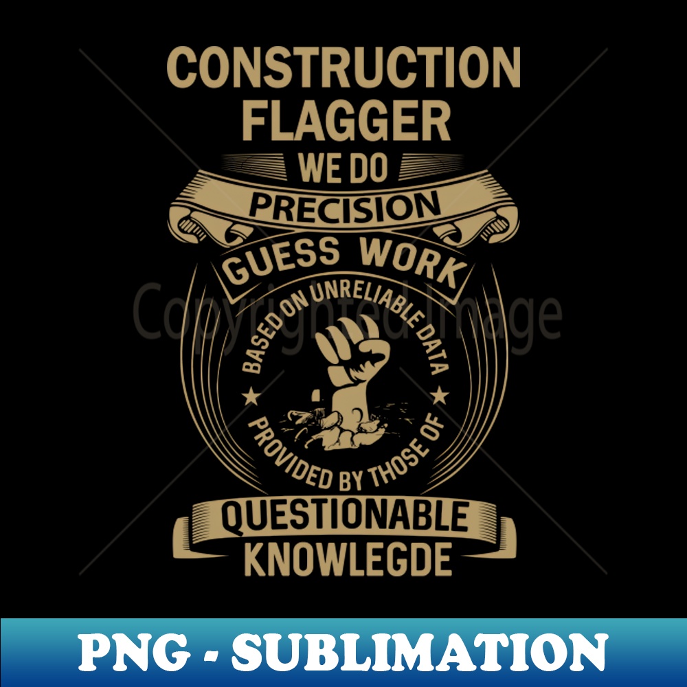 Construction Flagger - Exclusive Sublimation Digital File - | Inspire ...